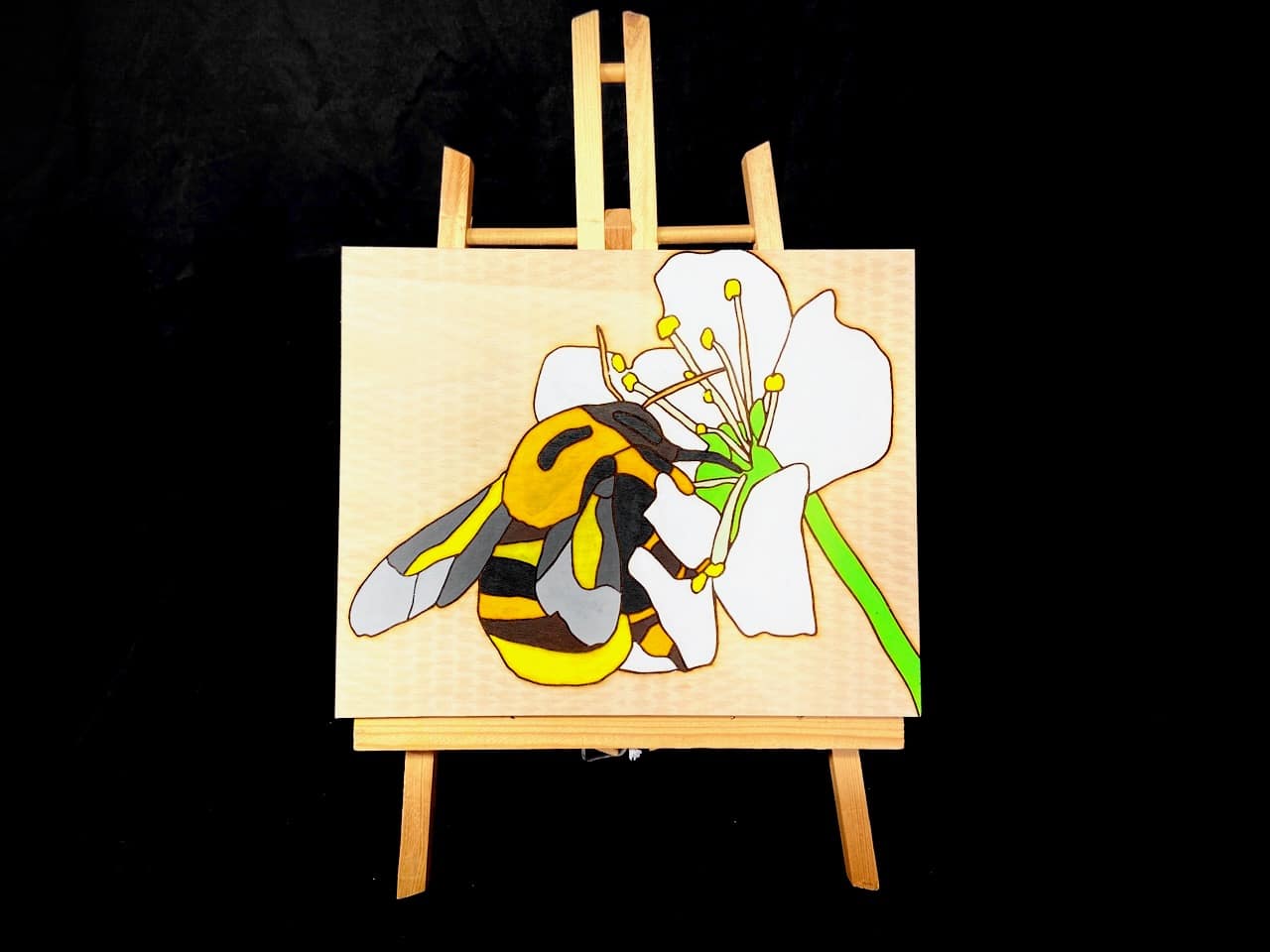 Bumblebee - Paint By Number Kit - Brian Sloan Artist
